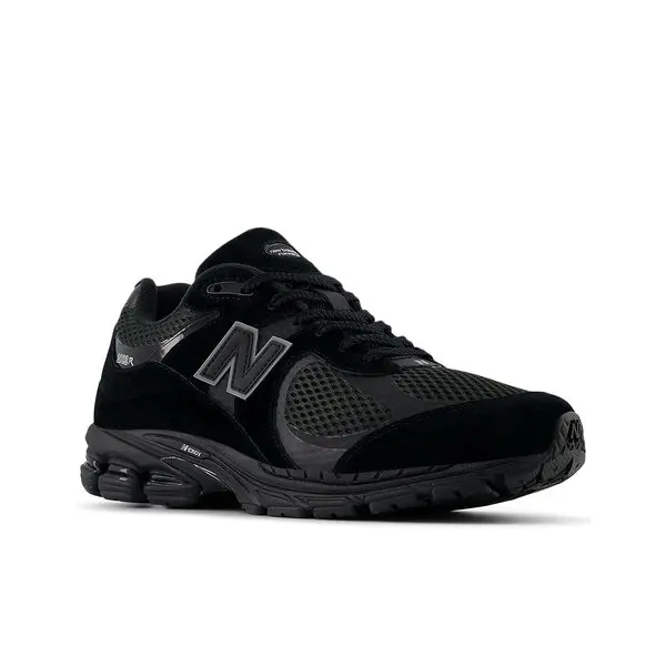 NEW BALANCE 2002r "mesh Black Metallic" Sneakers - Black/metallic