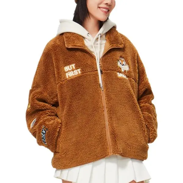 LI-NING X Disney Chip 'n Dale Graphic Polar Fleece Jacket