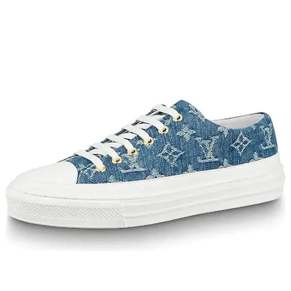 LOUIS VUITTON Stellar Low Top Sneakers - Blue