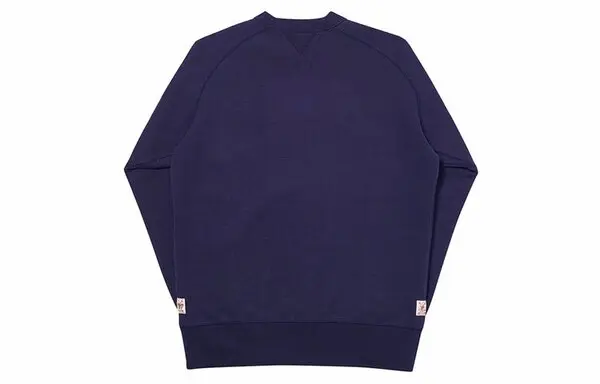 PALACE X Evisu Reversible Crew Logo Crewneck - Blue