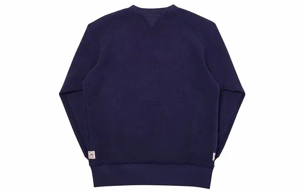 PALACE X Evisu Reversible Crew Logo Crewneck - Blue
