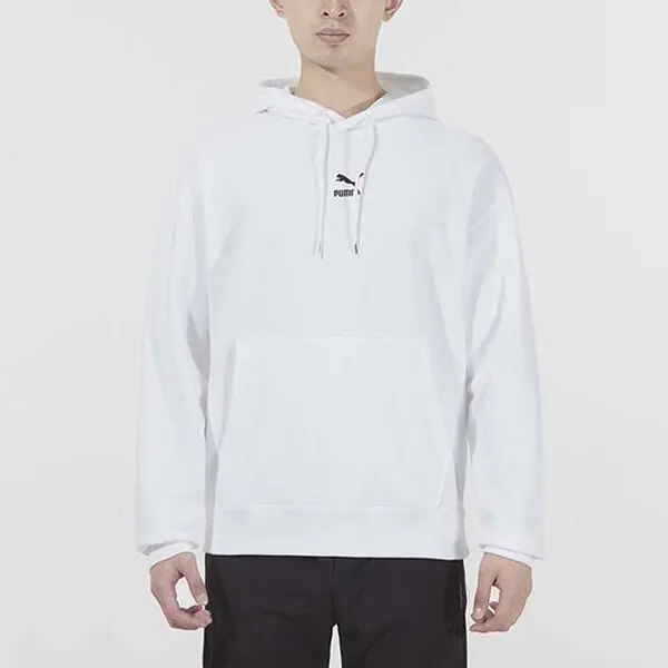 PUMA Logo Print Hoodie