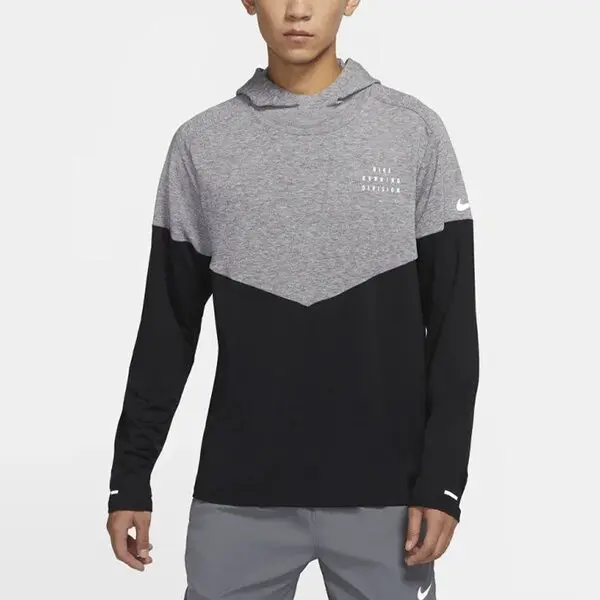 Nike Therma-fit Division Splicing Running Hoodie