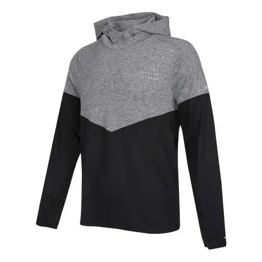 Nike Therma-fit Division Splicing Contrasting Colors Running Gray - Default Color