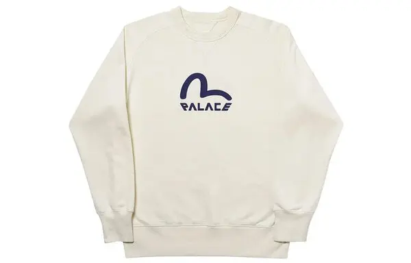 PALACE X Evisu Reversible Crewneck Sweatshirt