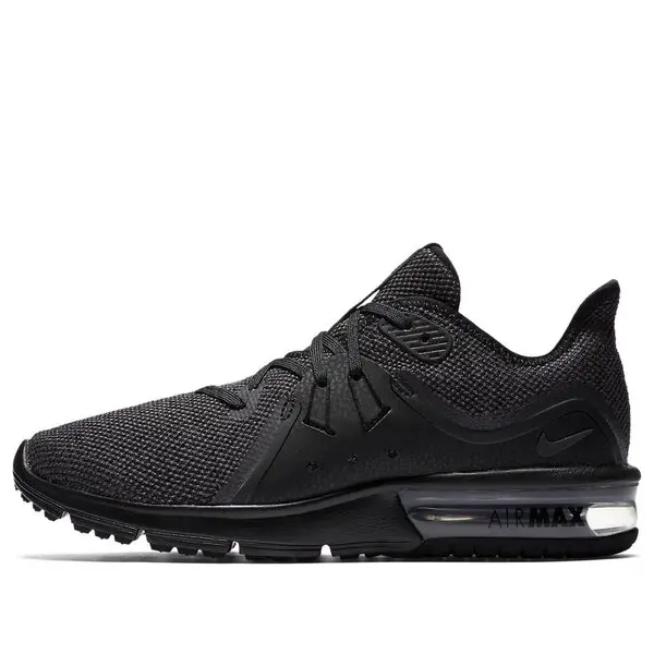 Nike Max Sequent Athletic Sneakers - Black