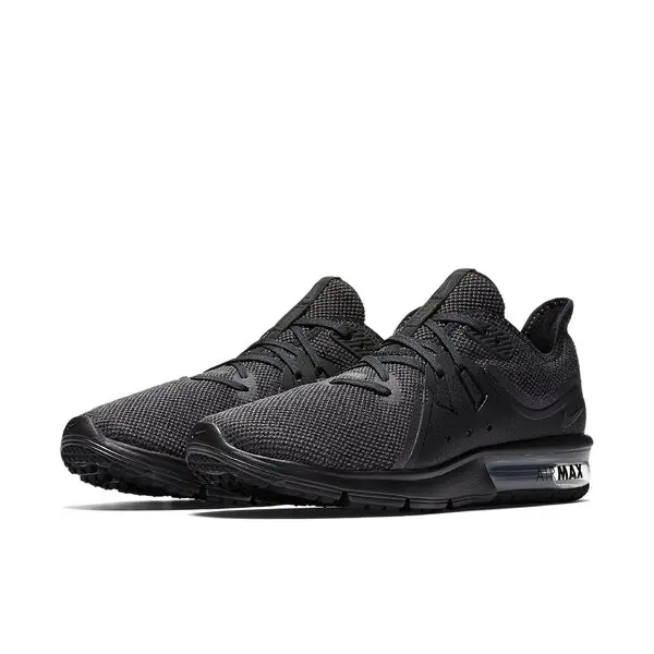 Nike Max Sequent Athletic Sneakers - Black