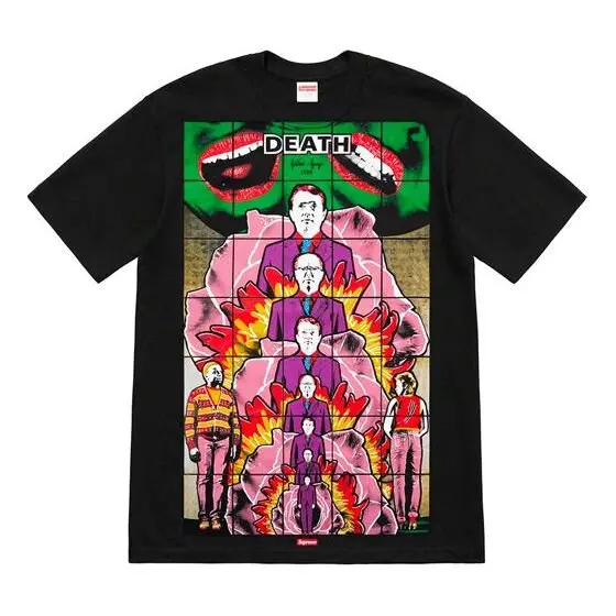 Supreme Ss19 Gilbert George Death Tee - Black