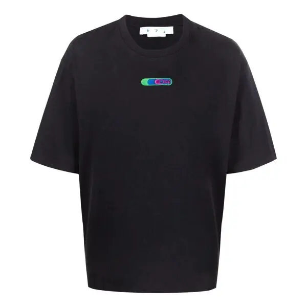 Off-White Weed Arrows Oversized T-shirt 'black Green