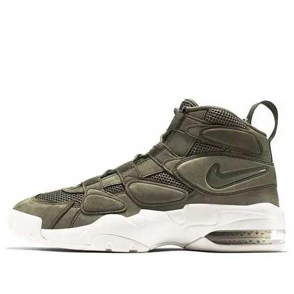 Nike Max Uptempo 2 High Top Sneakers - White