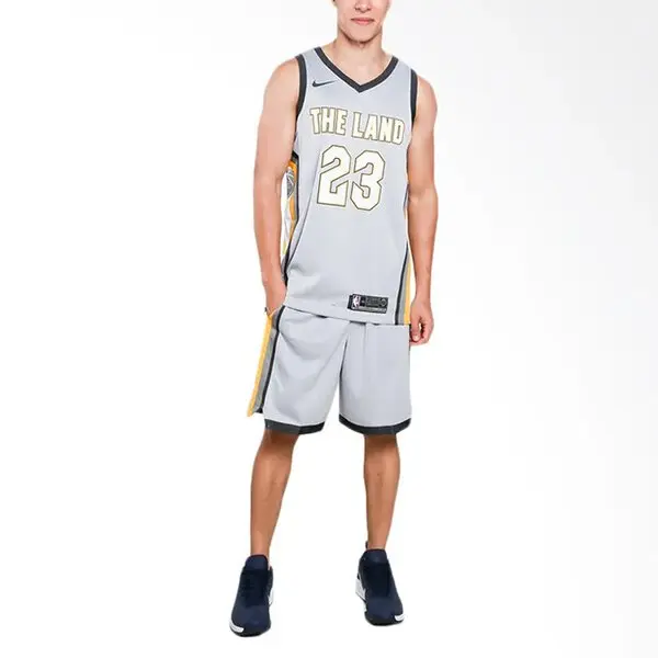 Nike Lebron James Cleveland Cavaliers City Edition Swingman Jersey #23