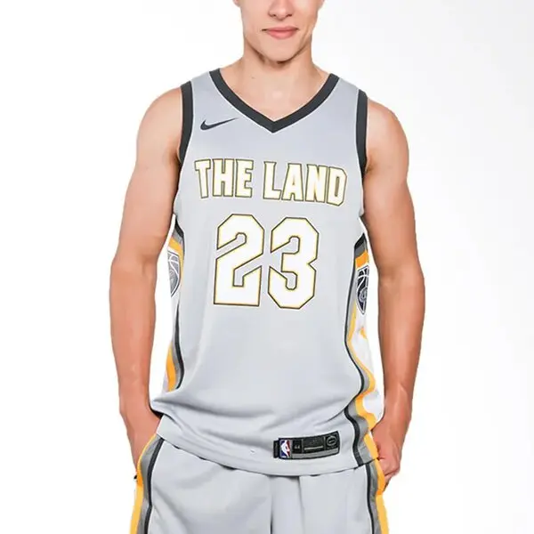 Nike Lebron James Cleveland Cavaliers City Edition Swingman Jersey #23