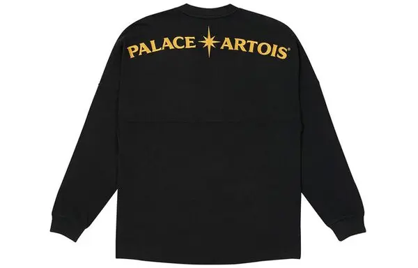 PALACE X Stella Artois Crossover Casual Alphabet Long Sleeve - Black