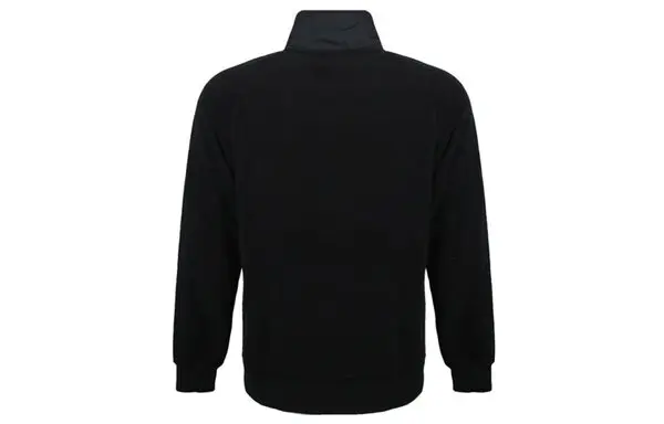 Nike Half Zipper Stand Collar Sports Pullover - Black