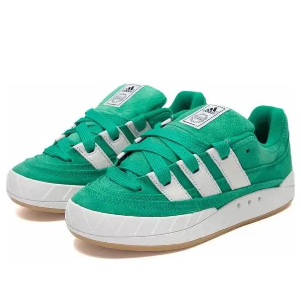 Adidas Adimatic "green White" Sneakers - Green/white