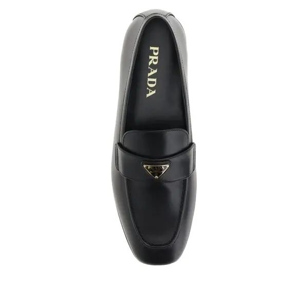 Prada Fw25 Triangle Logo Loafer