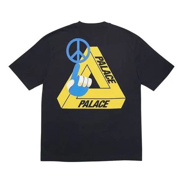 PALACE Tri-smiler Graphic T-shirt - Black
