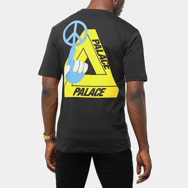 PALACE Tri-smiler Graphic T-shirt - Black