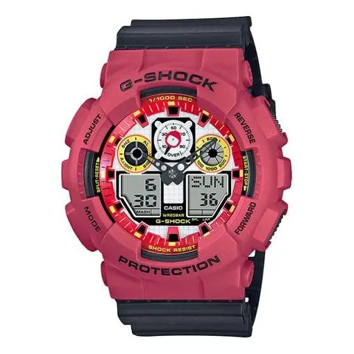 Casio G-shock Analog-digital Watch - Red