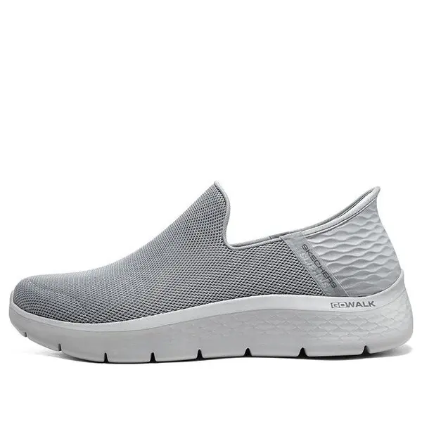 Sketchers Slip-ins Go Walk Athletic Shoes - Light Grey