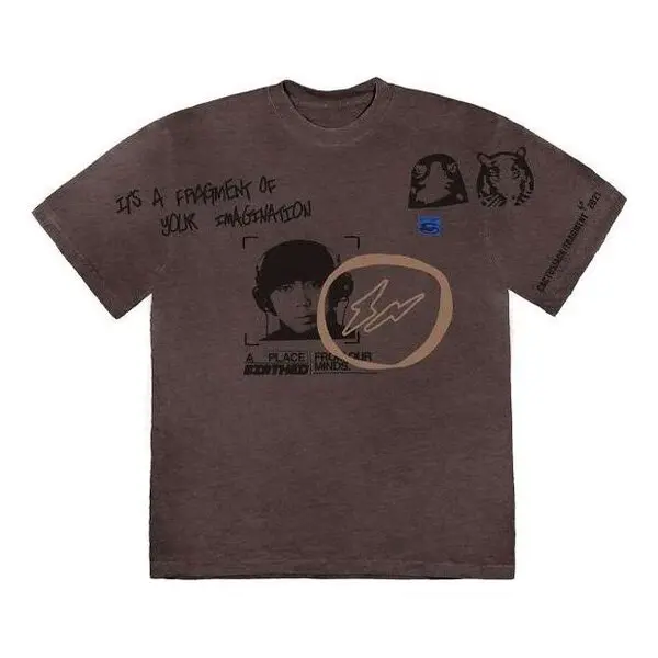 TRAVIS SCOTT Cactus Jack For Fragment Hiroshi Tee Pepper