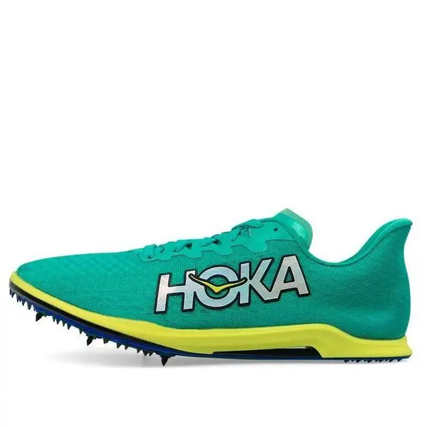 Hoka One One Cielo X 2 Md Athletic Sneakers - Green/blue