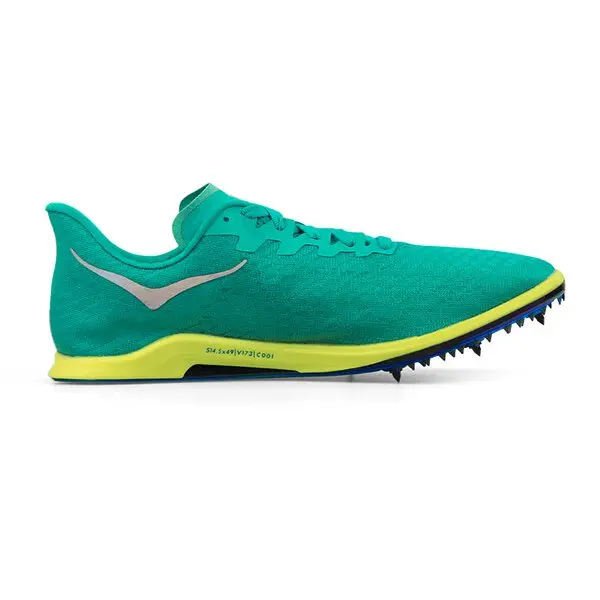 Hoka One One Cielo X 2 Md Athletic Sneakers - Green/blue