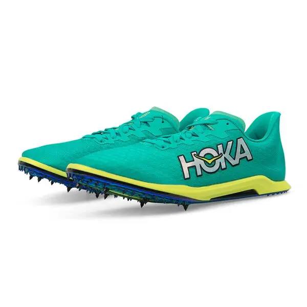 Hoka One One Cielo X 2 Md Athletic Sneakers - Green/blue