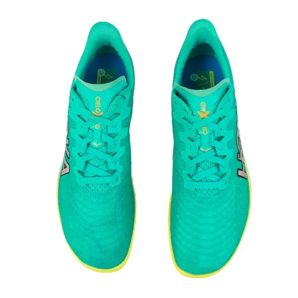 Hoka One One Cielo X 2 Md Athletic Sneakers - Green/blue