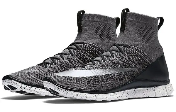 Nike Free Flyknit Mercurial High Top Sneakers