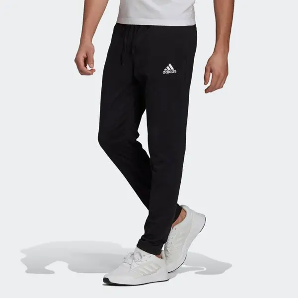 Adidas Essentials Solid Color Slim Fit Running Sports Pants
