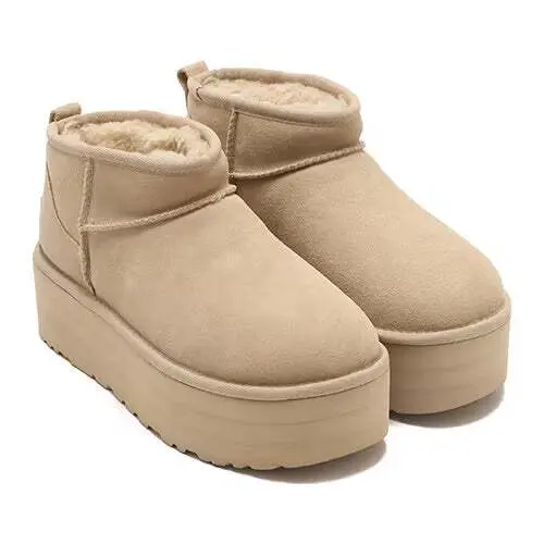 UGG Classic Ultra Mini Platform Boots - Brown