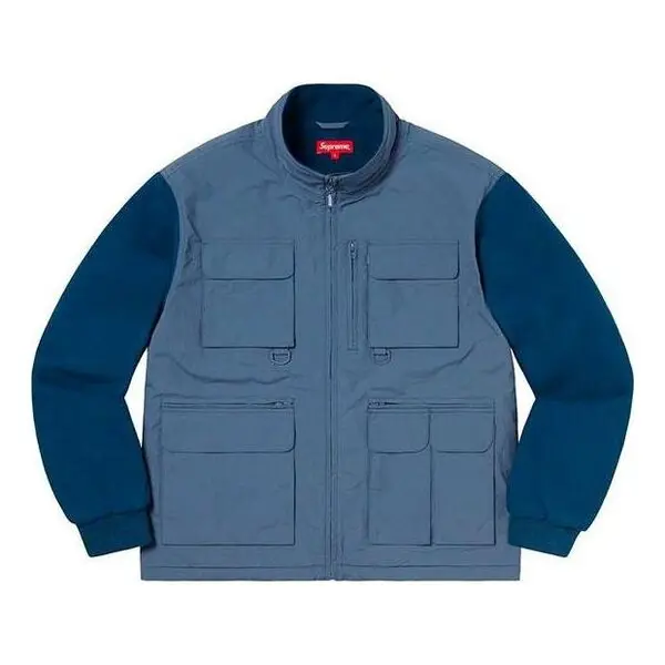 Supreme Upland Fleece Jacket - Light Blue