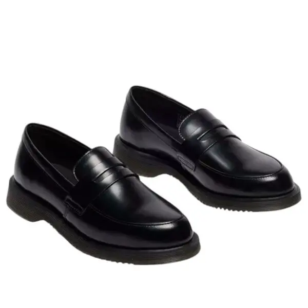 Dr. Martens Temara Polished Smooth Leather Loafers
