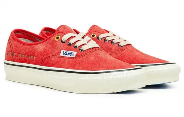 VANS Julian Klincewicz X Vault Authentic Sp Lx Sneakers - Red