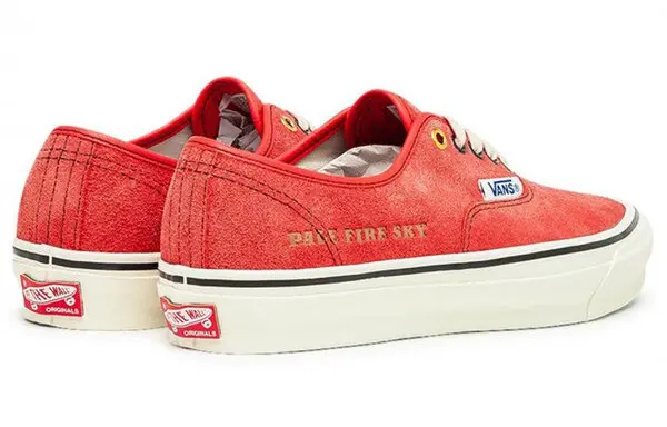 VANS Julian Klincewicz X Vault Authentic Sp Lx Sneakers - Red