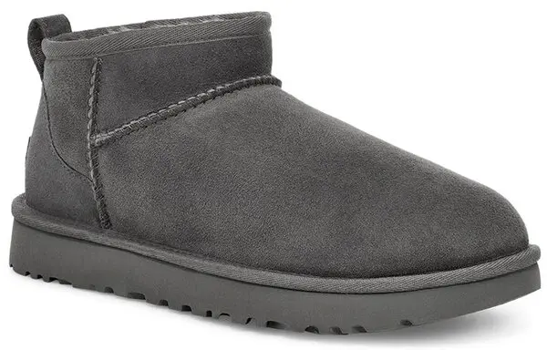 UGG Classic Ultra Mini Ankle Boots - Grey