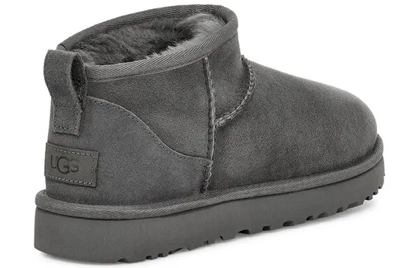 UGG Classic Ultra Mini Ankle Boots - Grey