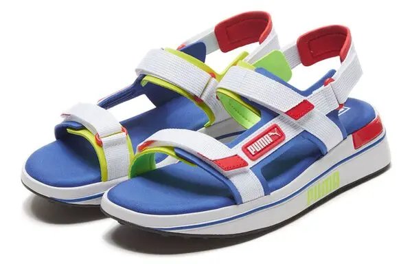 PUMA Future Rider Game On Sandals - White/blue