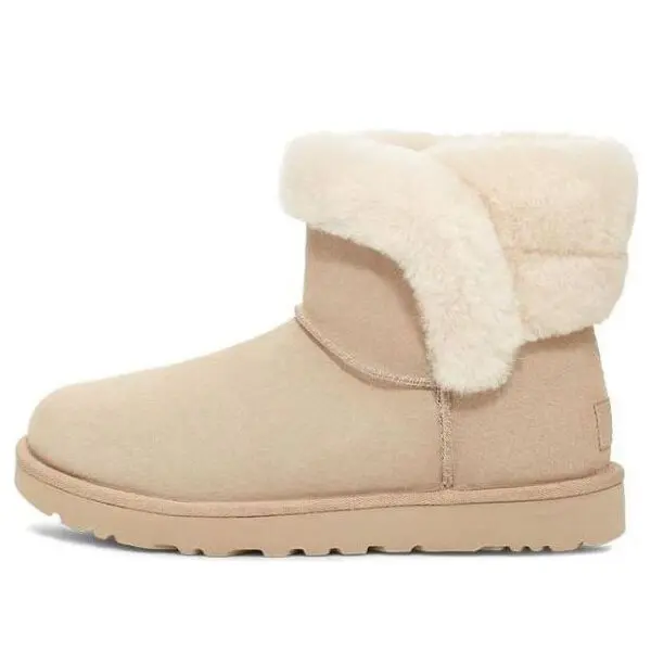 UGG Saniya Mini Suede Classic Boot - Sawdust