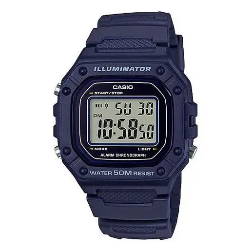 Casio Illuminator Digital Watch - Blue