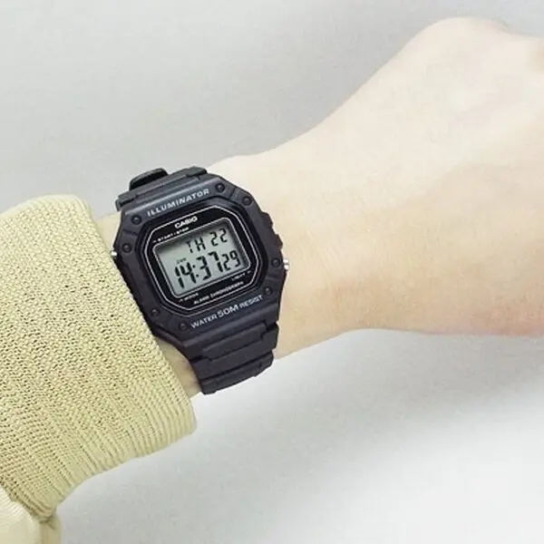 Casio Illuminator Digital Watch - Blue