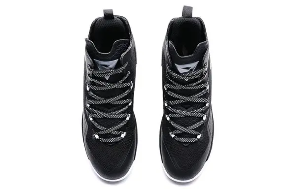 ANTA The Shield 1 High-top Athletic Sneakers - Black/white