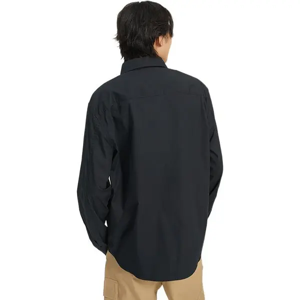 CONVERSE Woven Long Sleeve Button Down Shirt Asia Sizing
