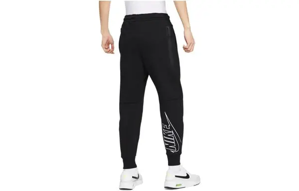 Nike Tech Graphic Sweatpants - Black