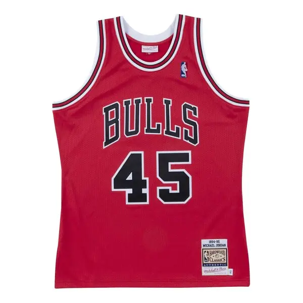 Mitchell & Ness Chicago Bulls Michael Jordan 1994/95 Jersey #45 - Red