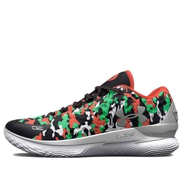 Under Armour Curry 1 Low Flotro Athletic Sneakers - Black/multi-color