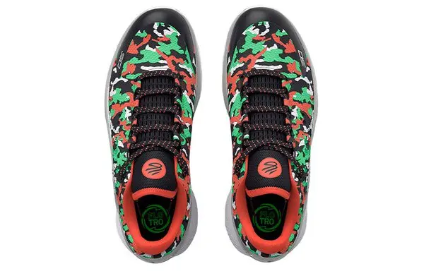 Under Armour Curry 1 Low Flotro Athletic Sneakers - Black/multi-color
