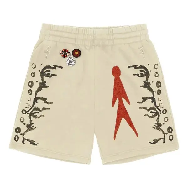 TRAVIS SCOTT Cactus Jack Fw22 Character Shorts 'natural - Beige