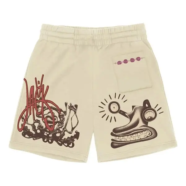 TRAVIS SCOTT Cactus Jack Fw22 Character Shorts 'natural